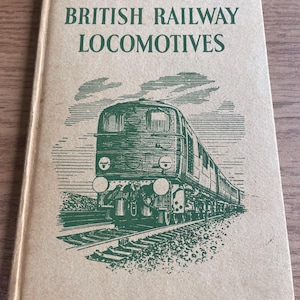 The Ladybird Book of British Railway Locomotives 1958 - Etsy