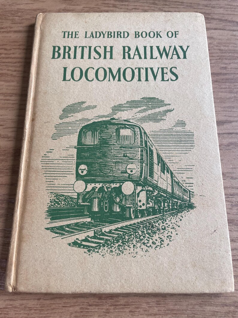 The Ladybird Book of British Railway Locomotives 1958 - Etsy