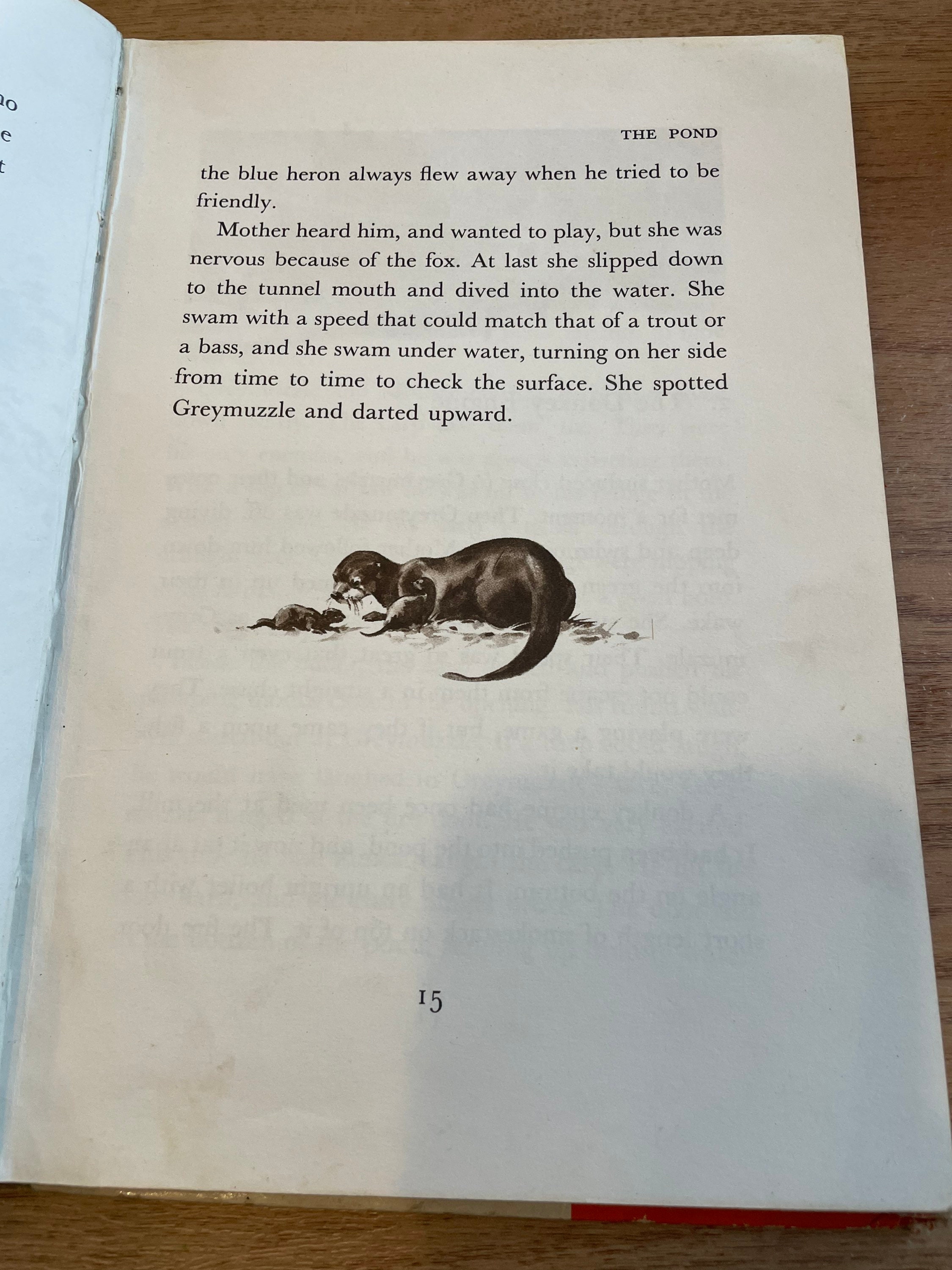 Walt Disneys the Odyssey of an Otter by Rutherford Montgomery - Etsy