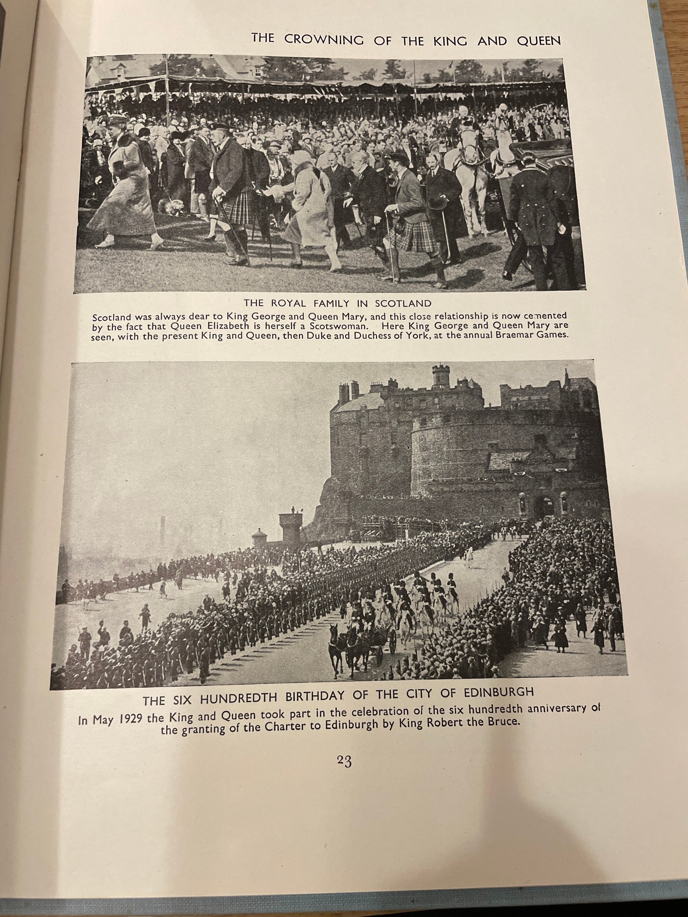 Rare Vintage the Crowning of the King & Queen King George VI - Etsy