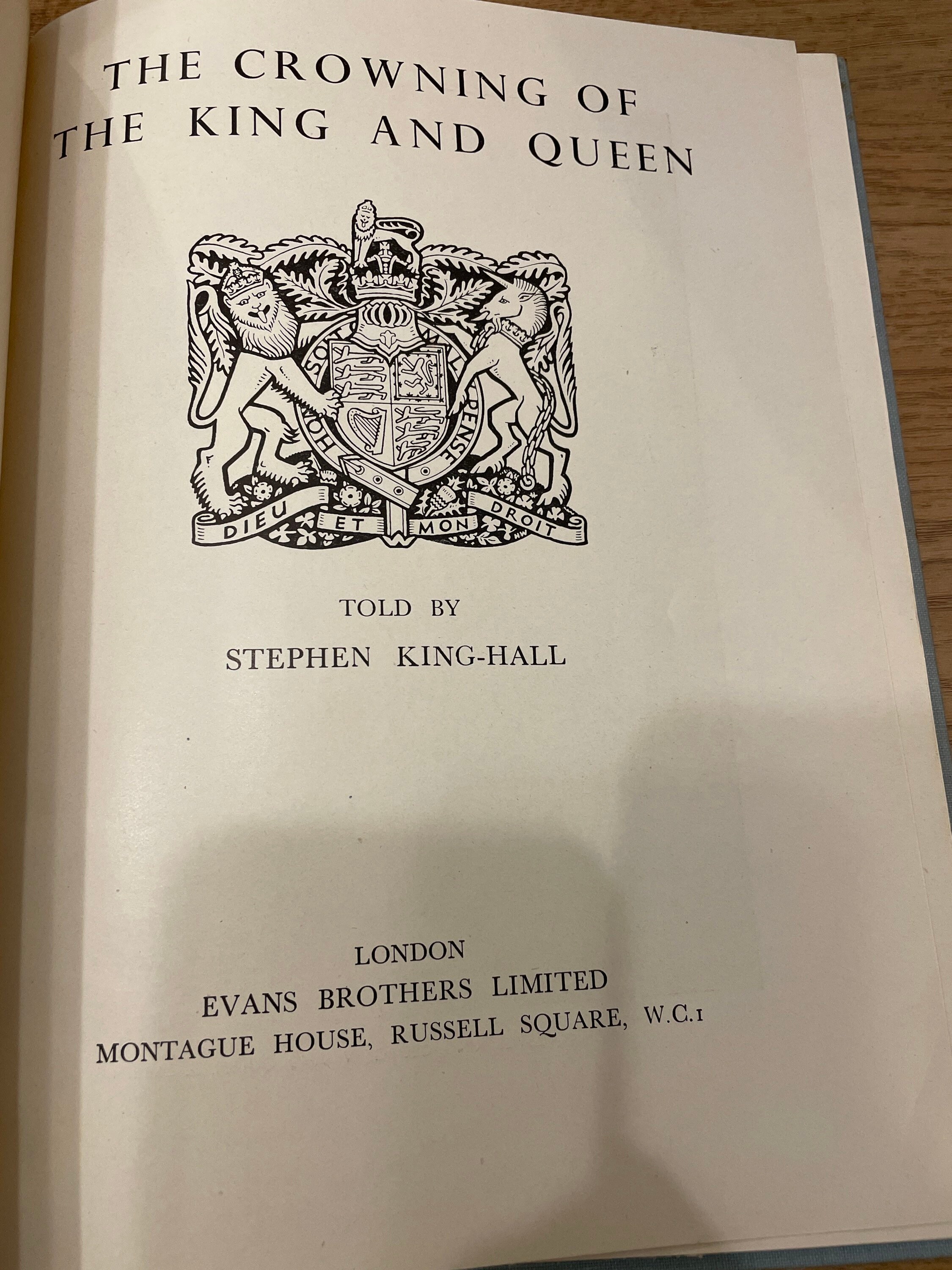 Rare Vintage the Crowning of the King & Queen King George VI and Queen ...