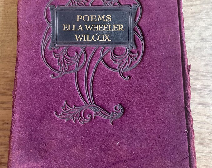 Poems by Ella Wheeler Wilcox 1900s - Etsy