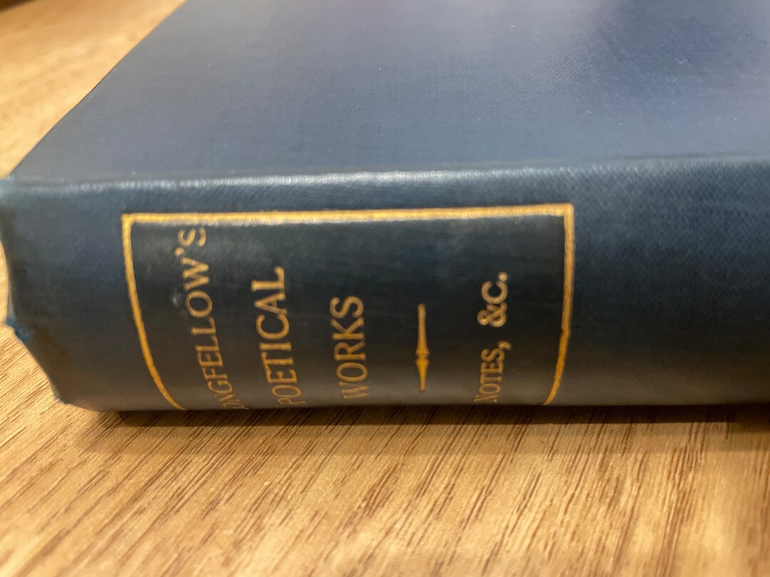 Longfellow Poetical Works 1880-1899 - Etsy UK
