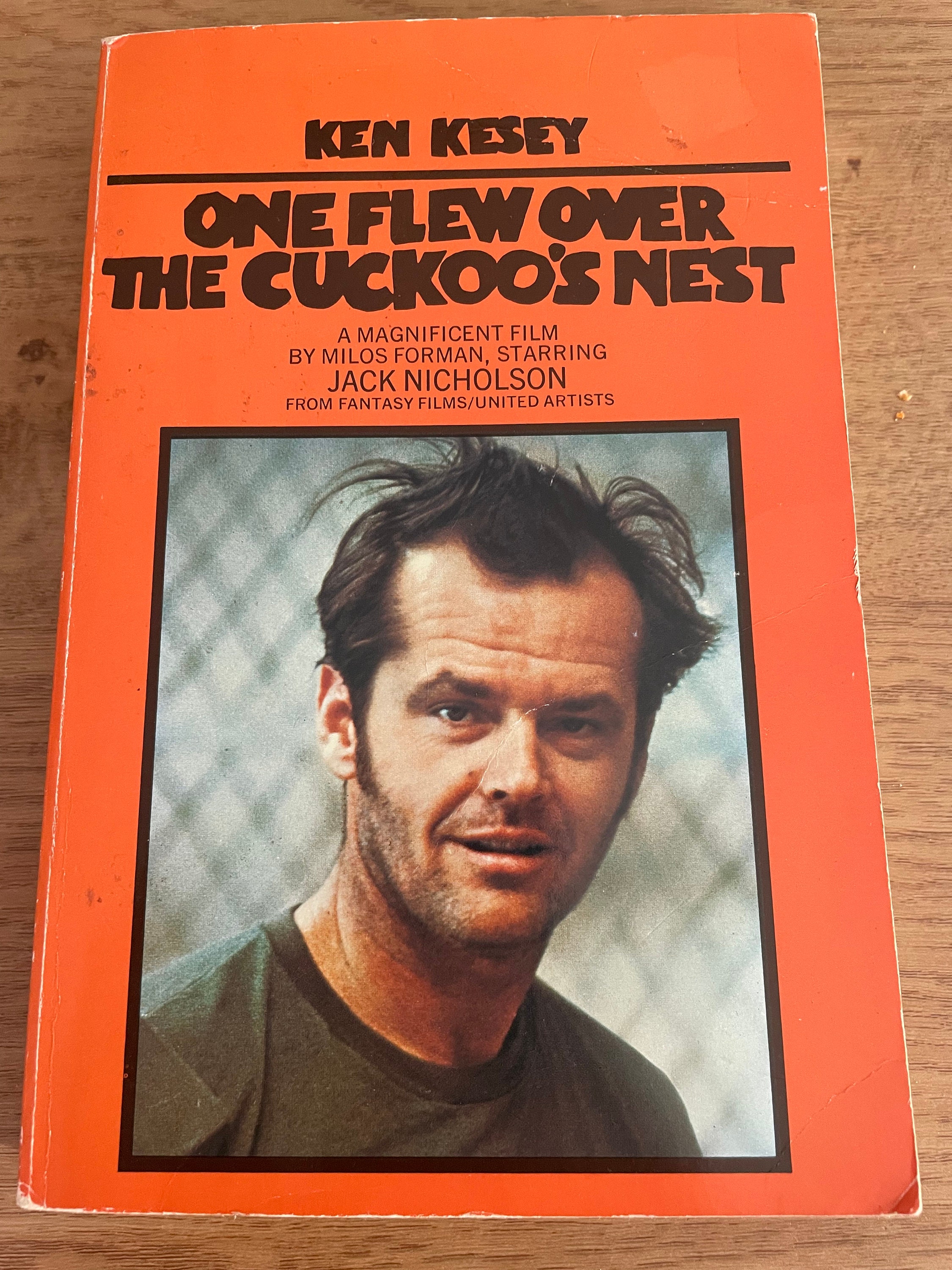 One Flew Over the Cuckoos Nest by Ken Kesey 1973 - Etsy