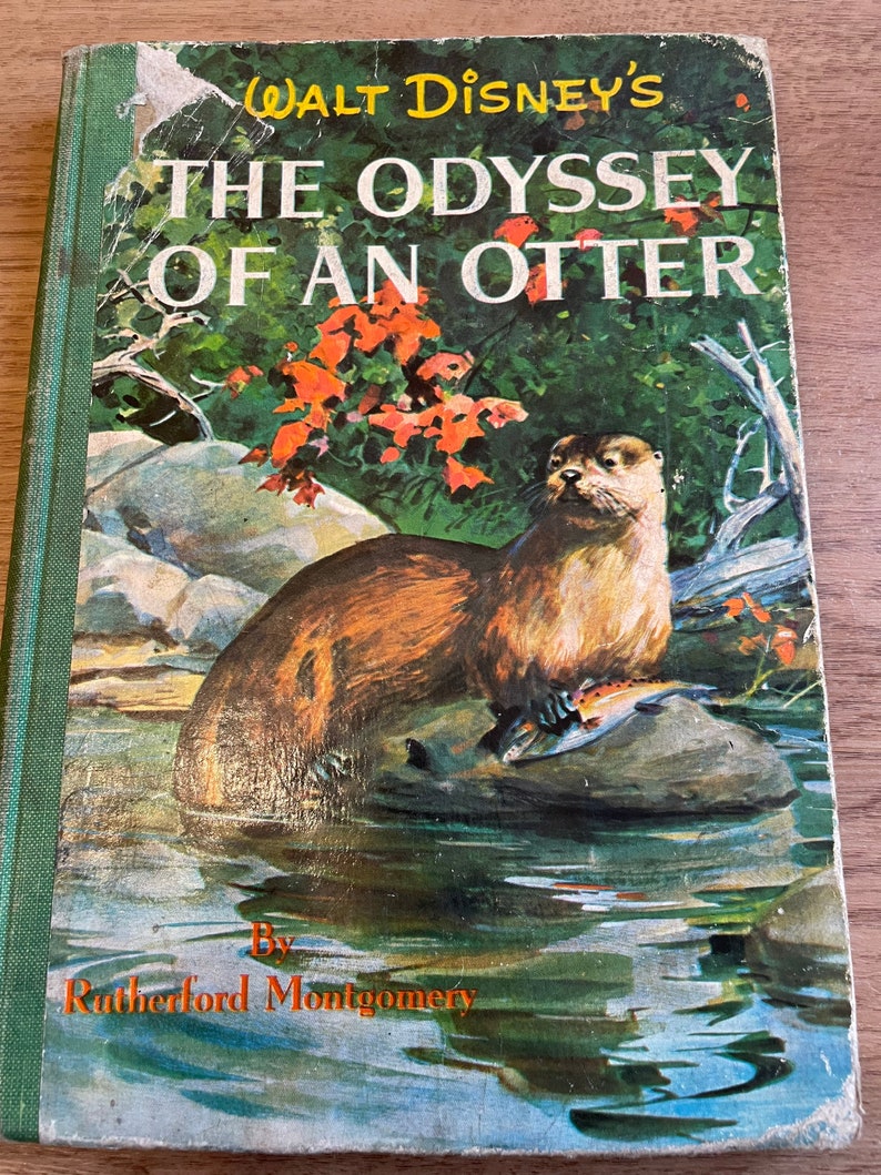 Walt Disneys the Odyssey of an Otter by Rutherford Montgomery - Etsy