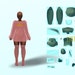 Plus-size Vtuber Model Body Base .PSD Separated Layers Vtuber Assets ...