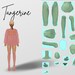 Vtuber Model Pack 3d-looking Body Base .PSD Separated Layers Vtuber ...