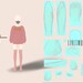 Cute Vtuber Model - Body Base - .PSD | Separated Layers | Vtuber Assets ...