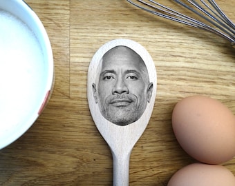 Dwayne the Rock Johnson Kitchen Spatula - Etsy