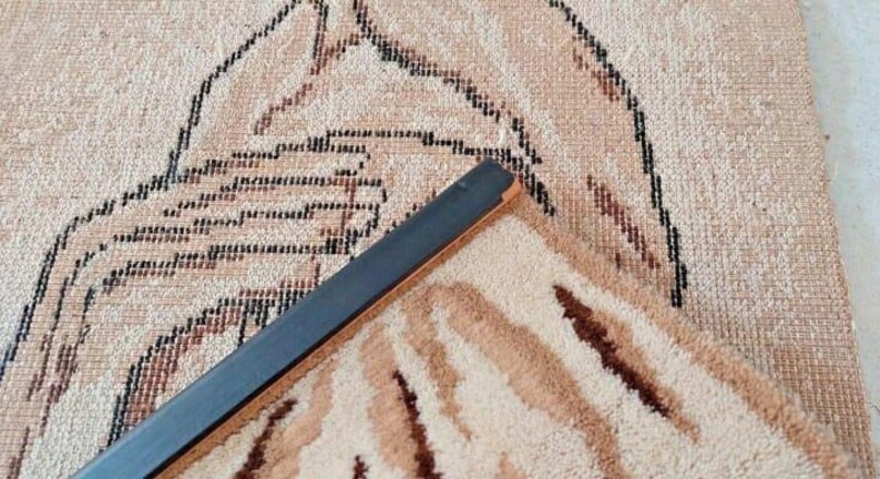 Jewish Judaica Vintag Rare REBBI RABBI Rebbe Baba Sali Tapestry Rug for ...