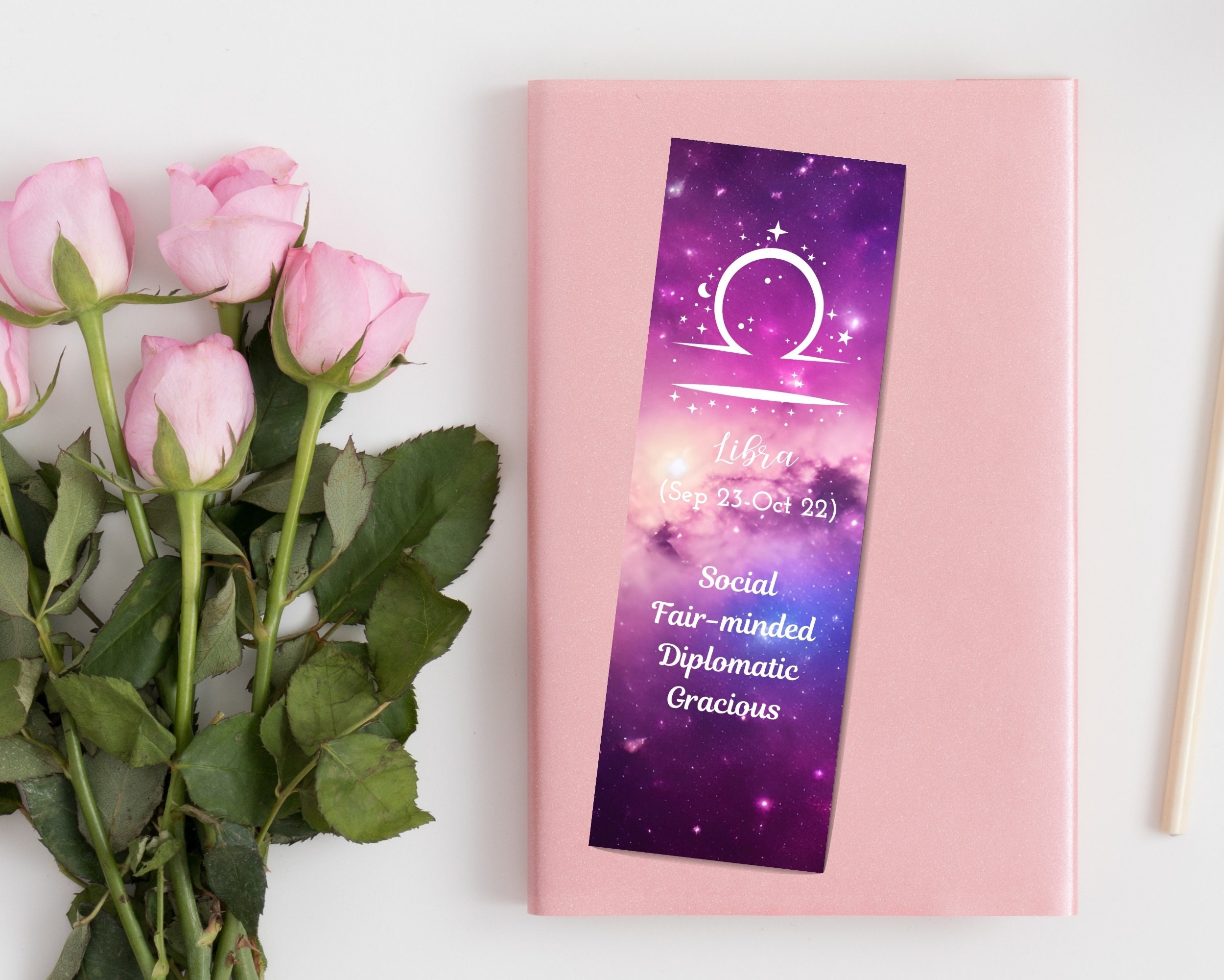 Zodiac Signs Bookmarks Collection, Digital Printable Bookmarks, Digital ...