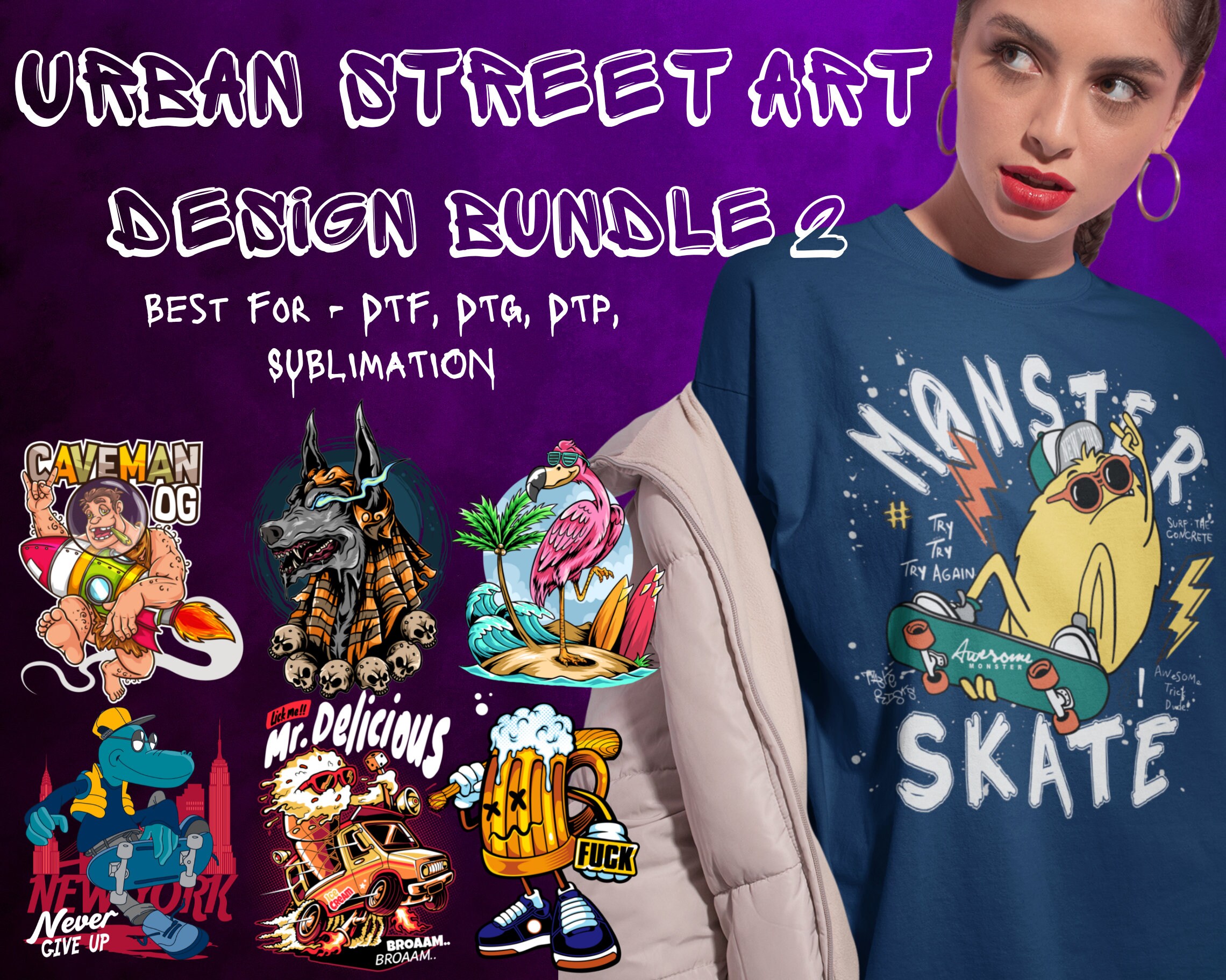 25 Pop Culture Urban Clothing Svg Bundle Urban Streetstyle Png Digital ...