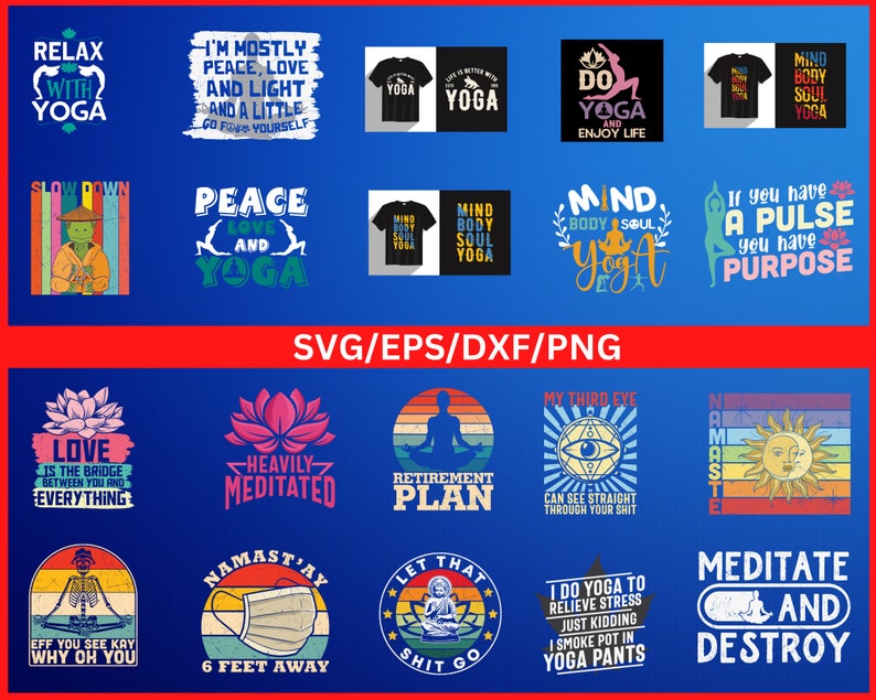 310 /Yoga Svg / Women Empowerment Svg / Spiritual Svg / Svg Files For ...