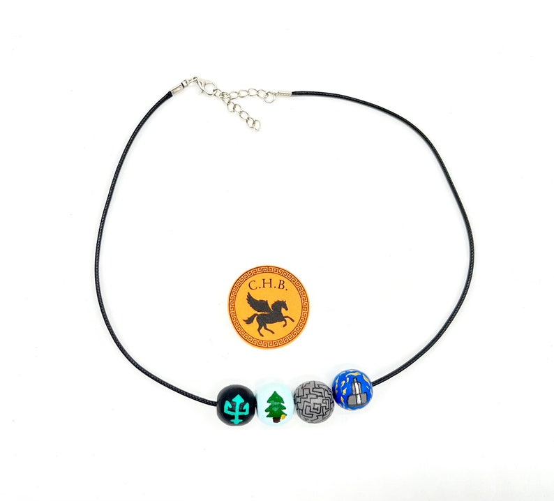 Percy Jackson Camp Half Blood Inspired Bead Necklace - Handmade in U.S ...