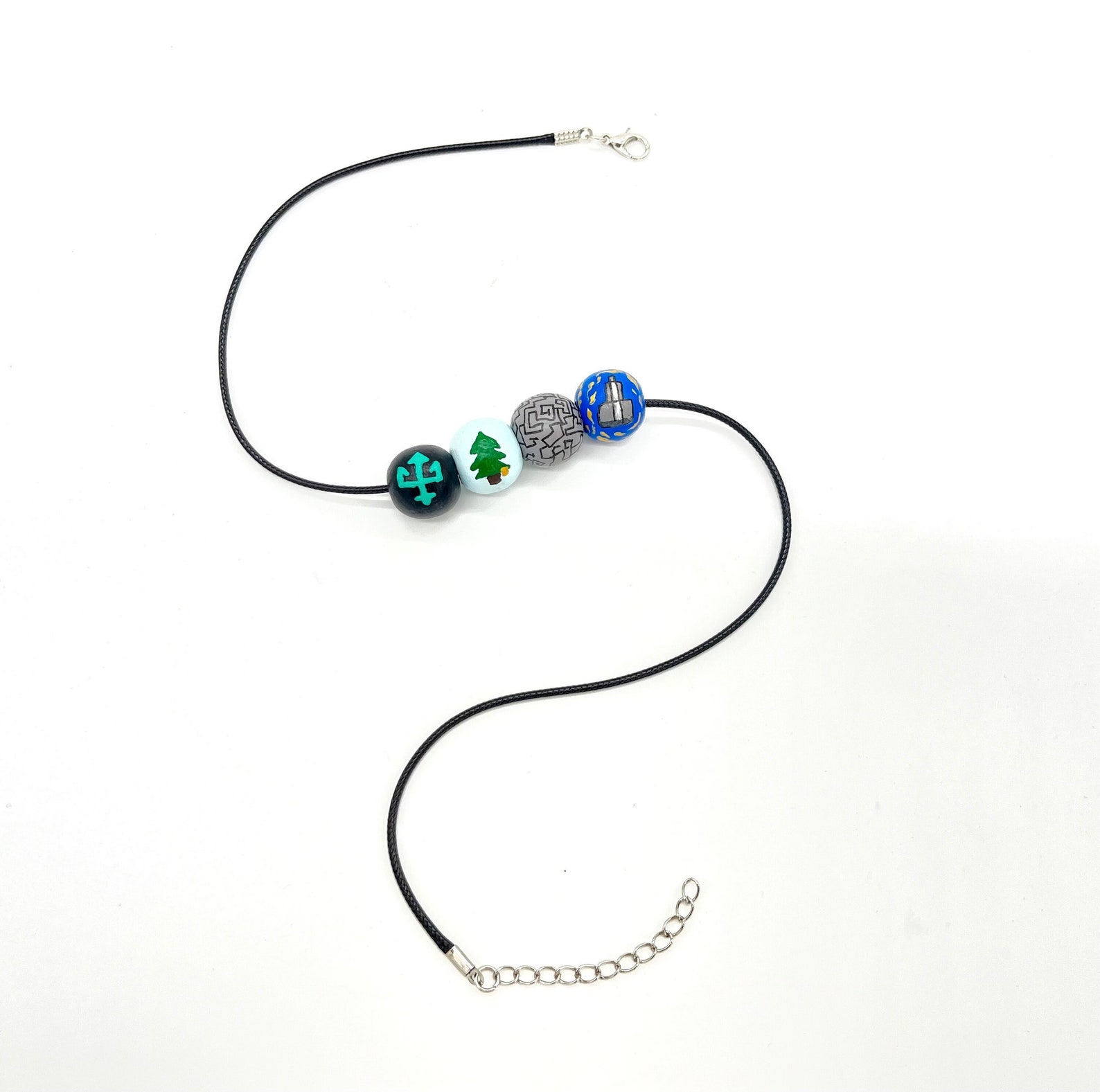 Percy Jackson Camp Half Blood Inspired Bead Necklace - Handmade in U.S ...