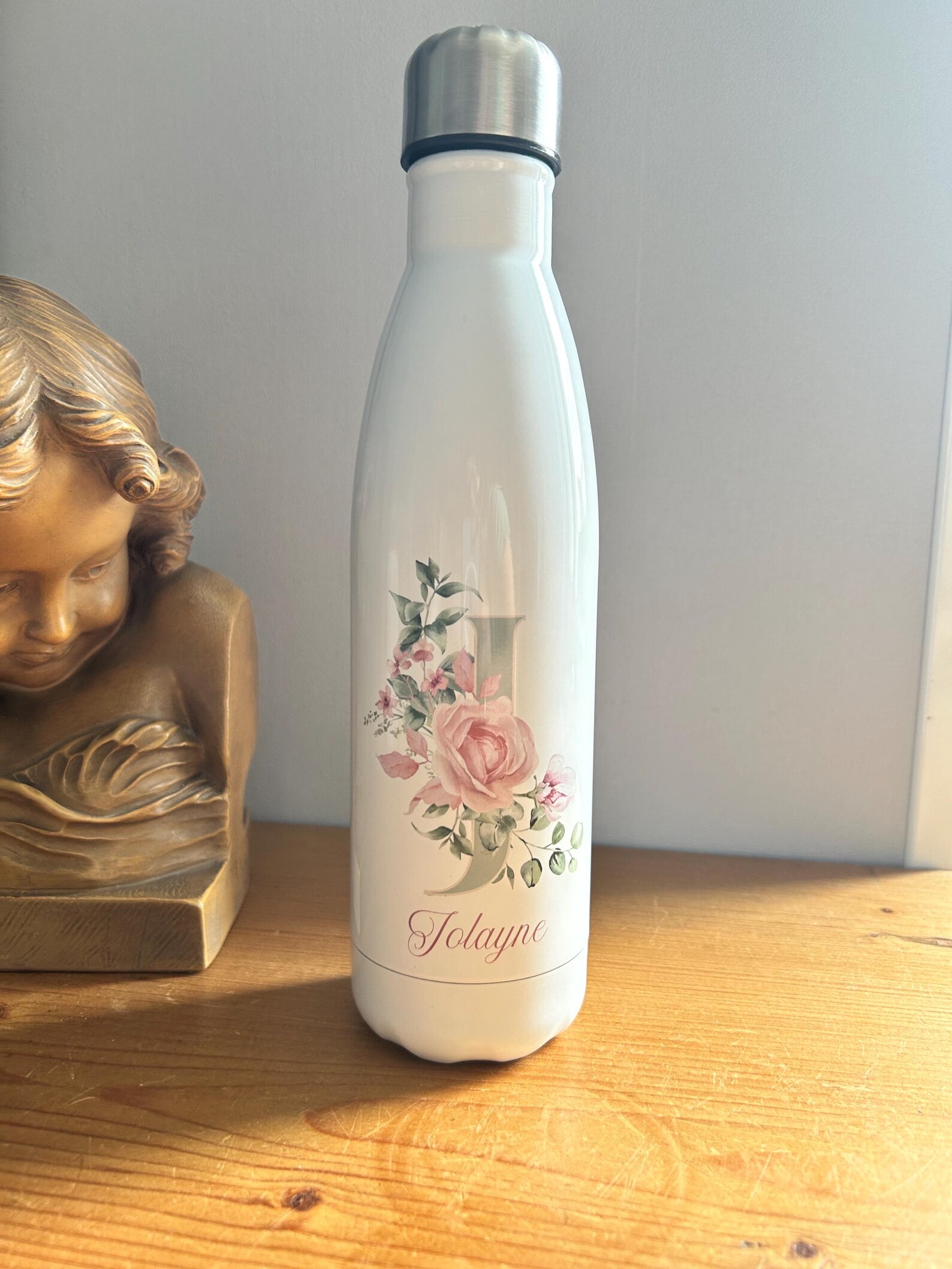 Personalized 500ml Insulated Bottle, Mom Water Bottle, Personalized ...