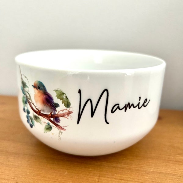 Ceramic Bird Bowl - Etsy