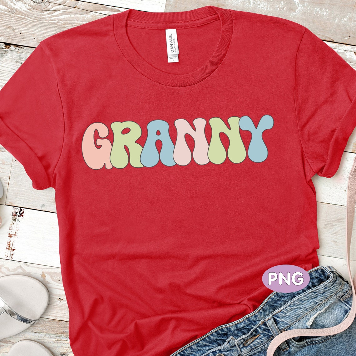 Groovy Granny PNG: Boho Mother's Day Design (digital Download) - Etsy