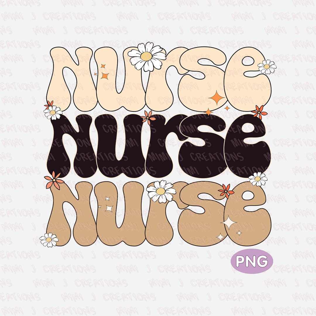 Nurse PNG, Floral Nurse Png, Medical Worker Day Png, Nurse Flower Png ...