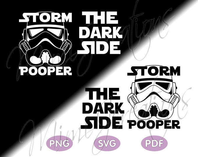 Storm Pooper SVG - Etsy