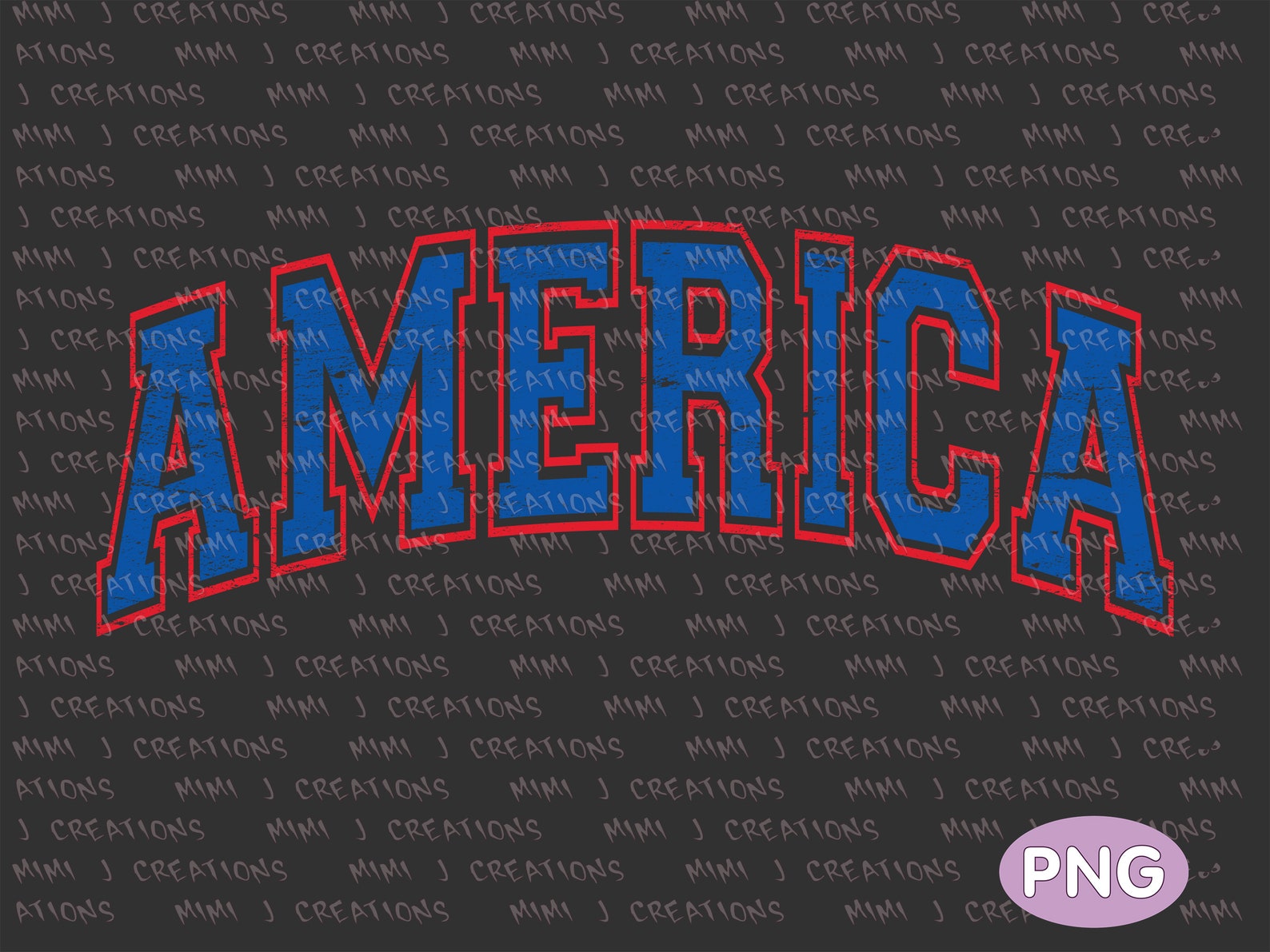 Retro America Png Vintage America Png Fourth of July Png - Etsy