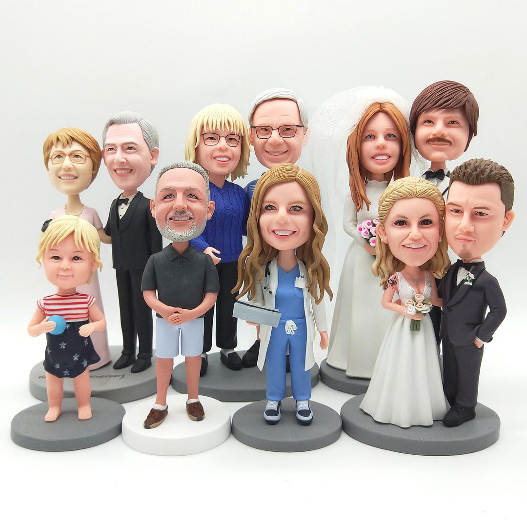 Personalized Custom Bobbleheads,custom 3D Statues,custom Bobbleheads ...