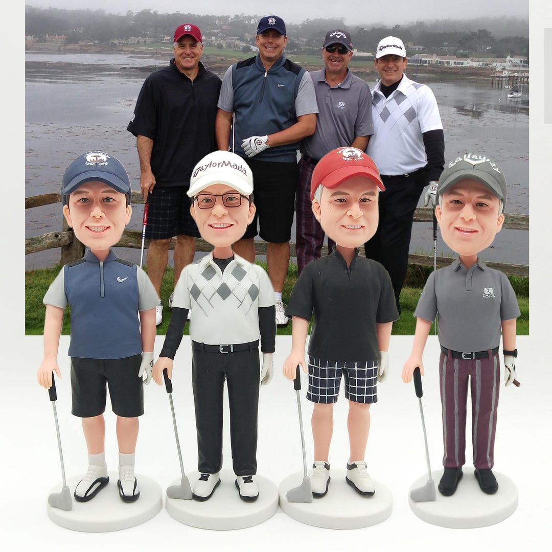 Personalized Bobbleheads, Custom Golf Bobbleheads, Personalized Golf ...