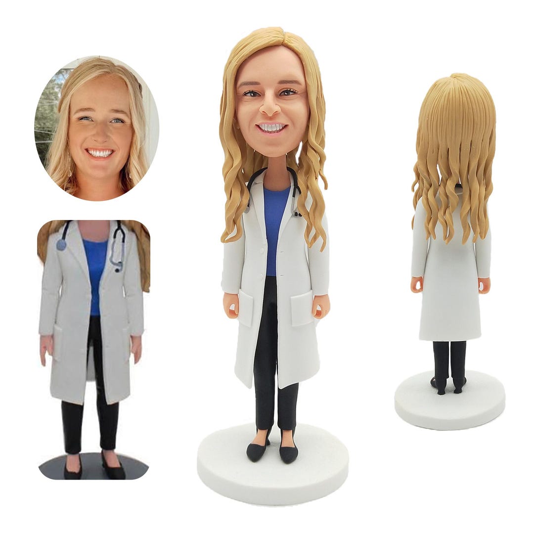 Custom Bobbleheads, Custom Medical Student Bobbleheads, Personalized ...