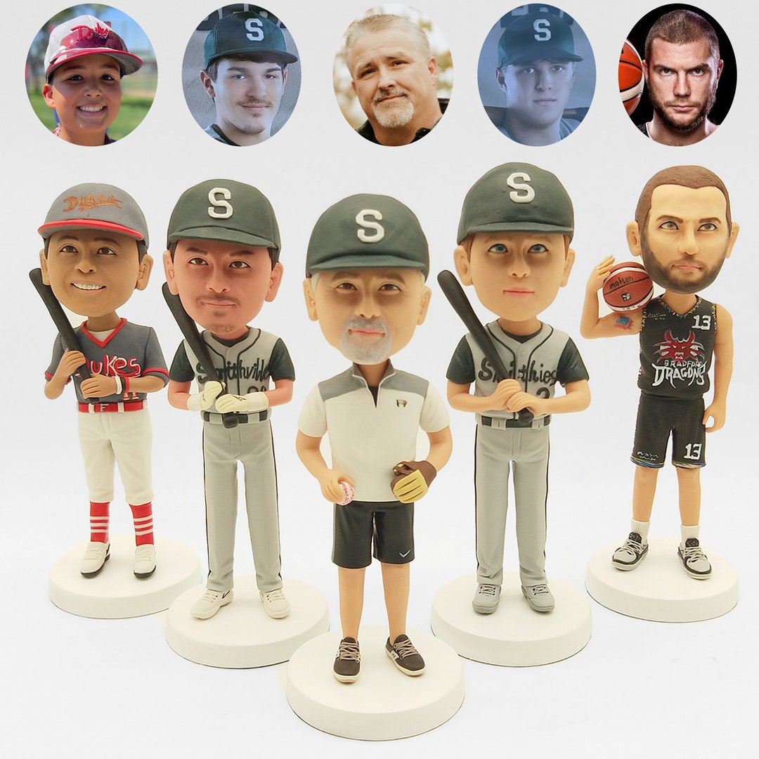 Custom Boys Sports, Bobbleheads Custom Baseball Bobbleheads, Custom ...