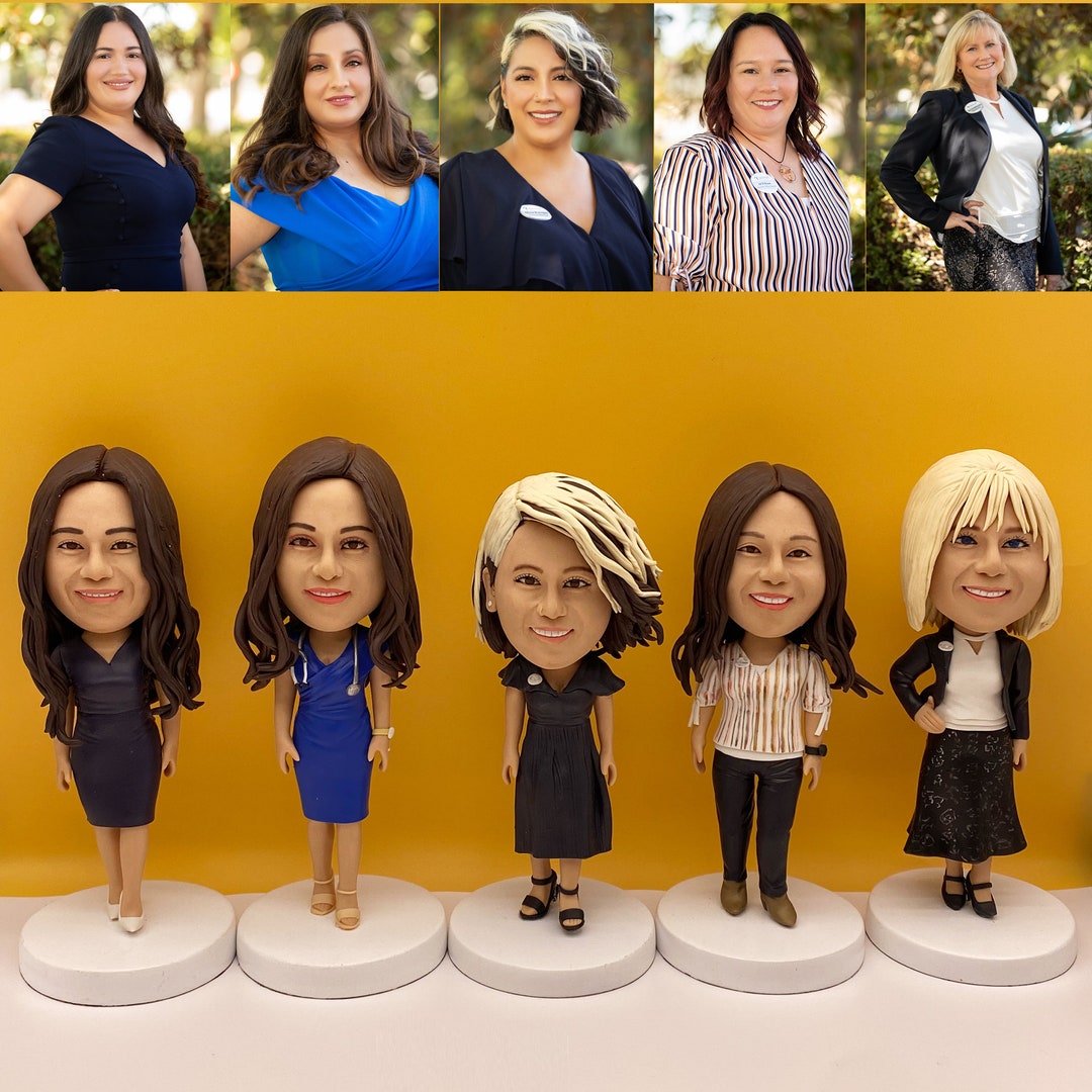 Custom Bobblehead, Custom Woman Bobblehead, Personalized Bobblehead ...