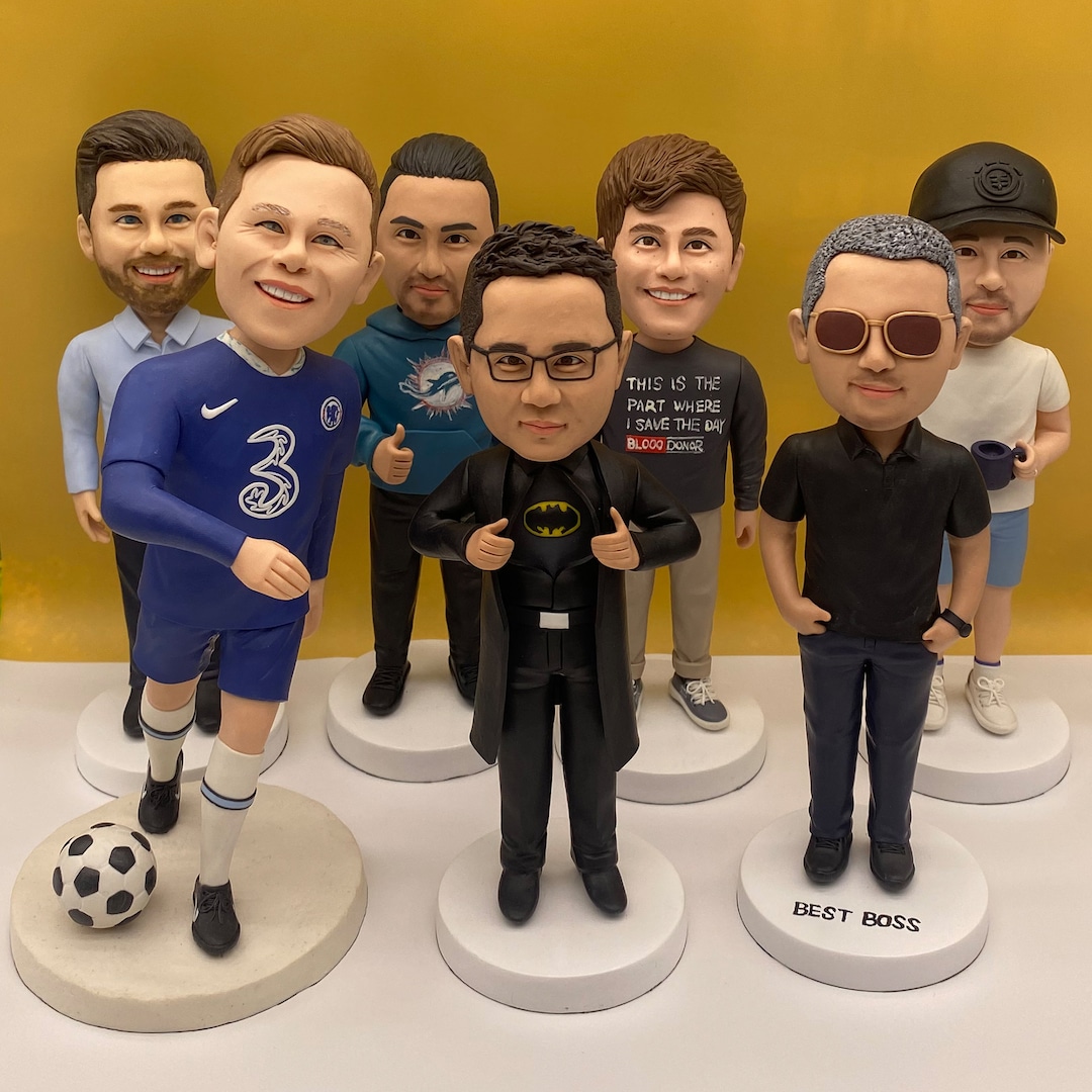 Custom Bobbleheadhandcrafted Bobblehead personalized Bobbleheadsone-of ...