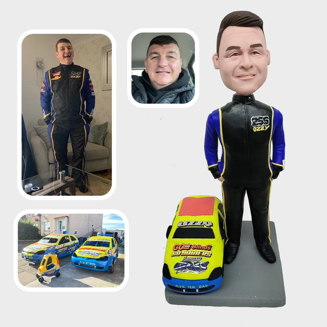 Custom Bobbleheads, Custom Race Car Driver Bobbleheads, Special ...