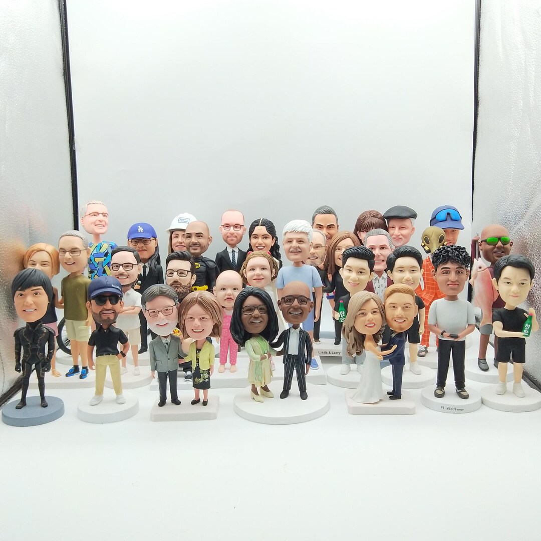 Personalized Custom Bobbleheads,custom Bobbleheads,custom 3 Statues ...