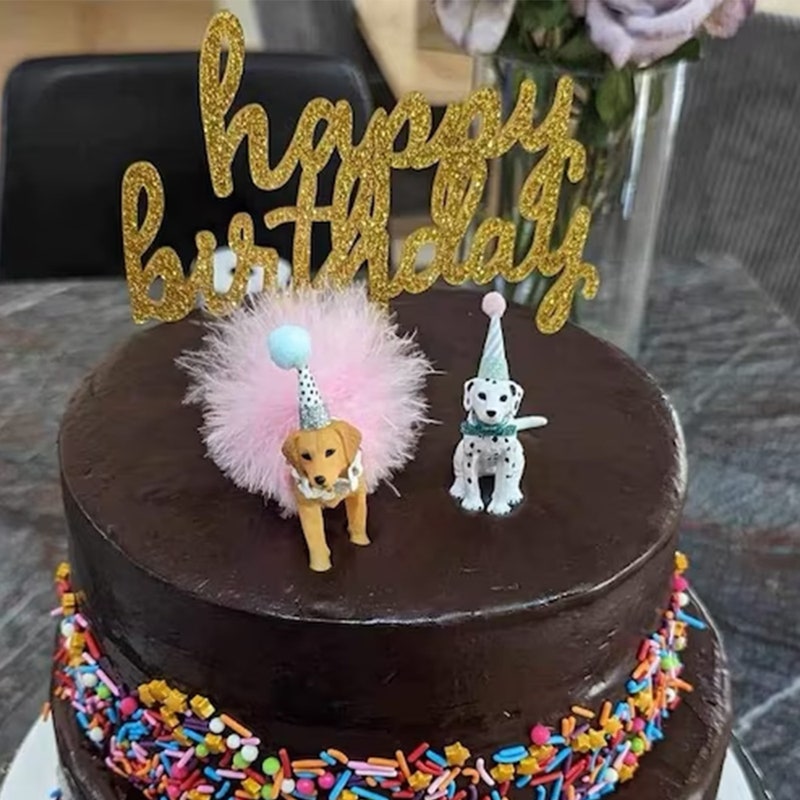 Dog Cake Topper - Etsy