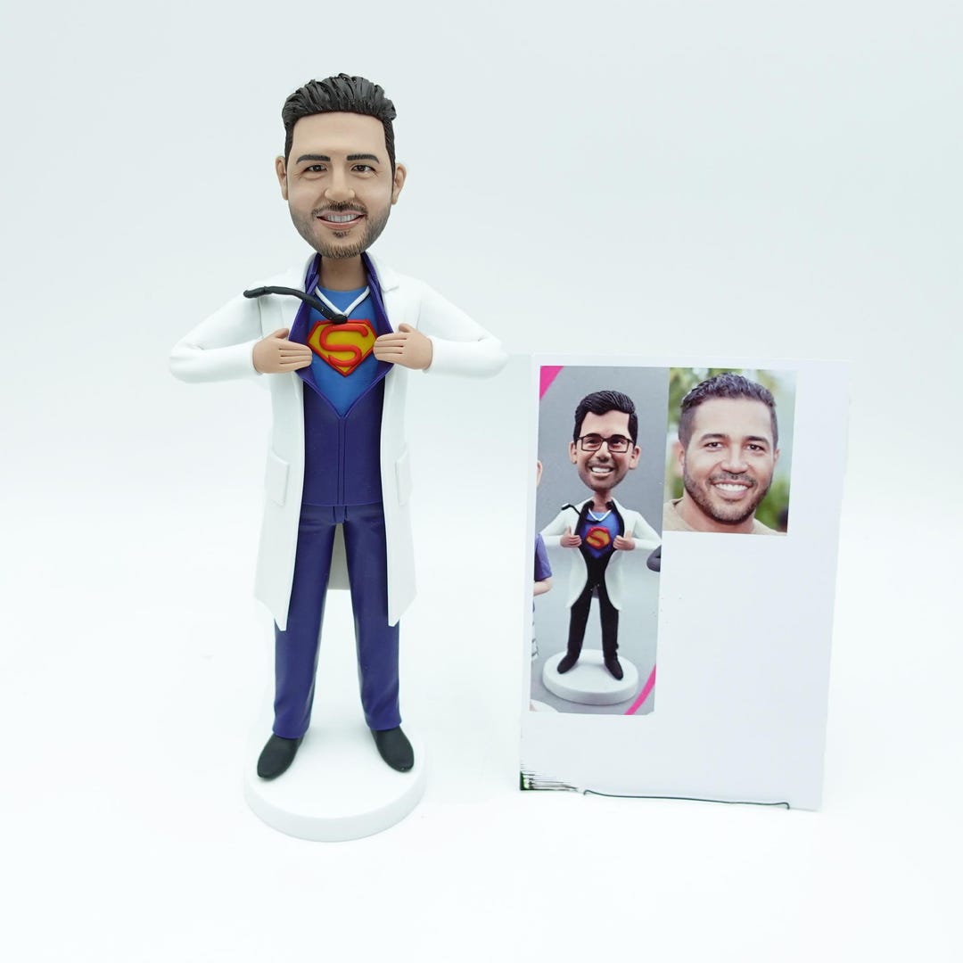 Personalized Custom Bobblehead, Custom Doctor Bobbleheads, Custom 3D ...