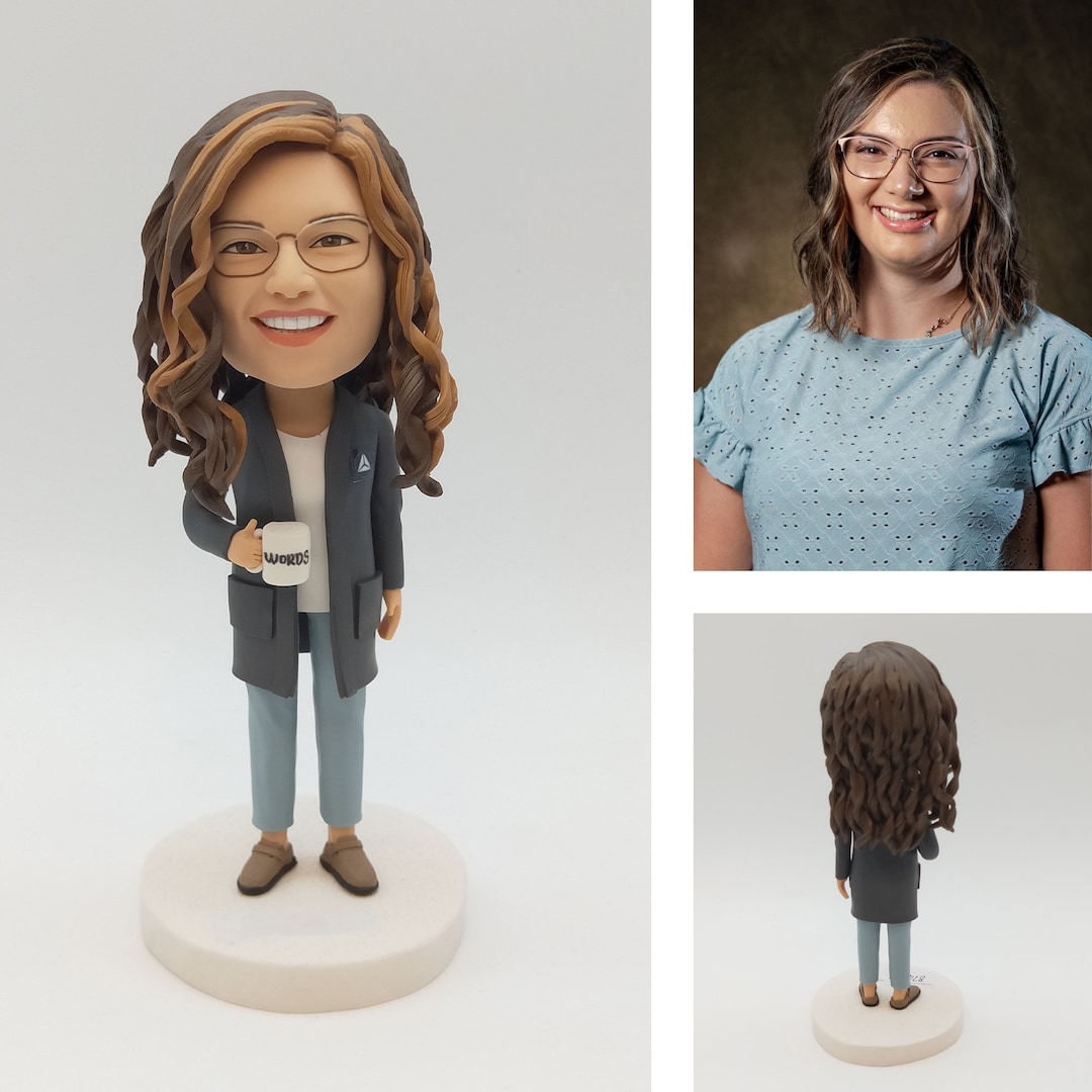 Custom Bobbleheads，personalized Bobblehead Best Gift for Boss Friend ...