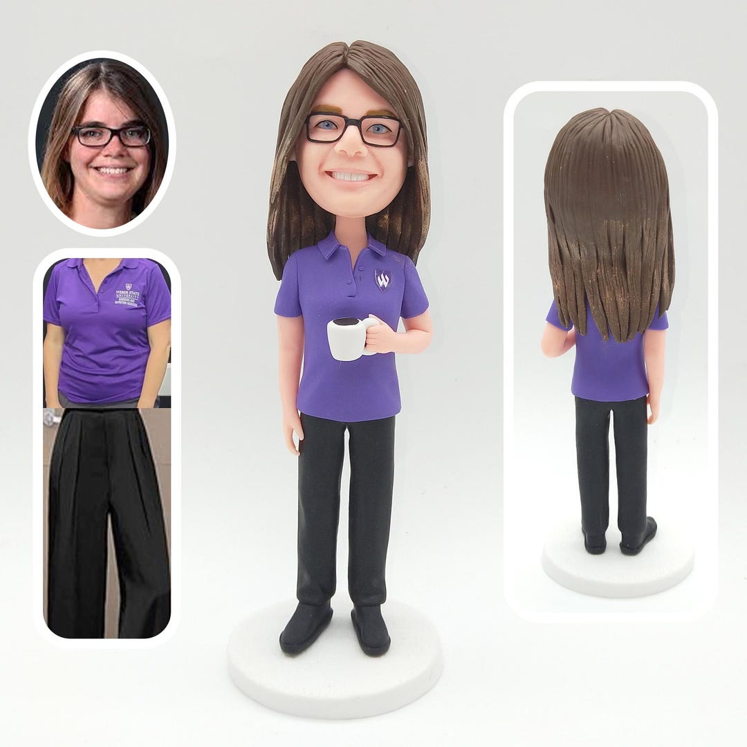 Personalized Custom Bobbleheads, Custom Bobbleheads, Custom Female ...
