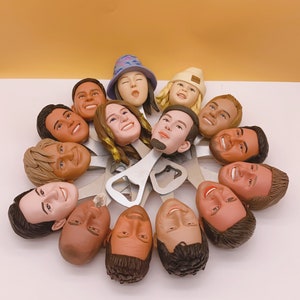 Customised Face Bottle Opener, Wedding Best Man Bottle Opener, Beer ...