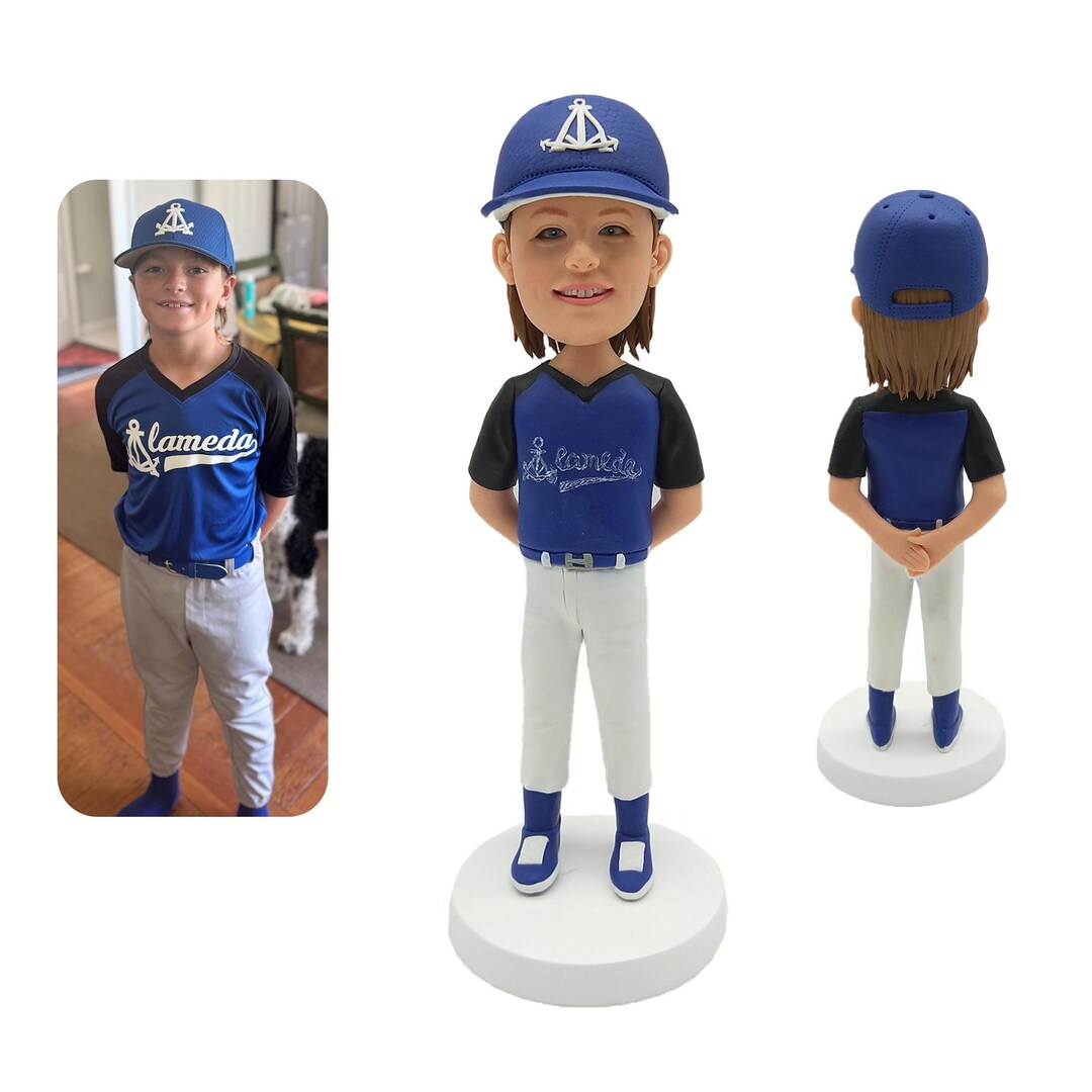 Custom Bobbleheads, Custom Men's Bobbleheads, Baseball Sports Fan ...