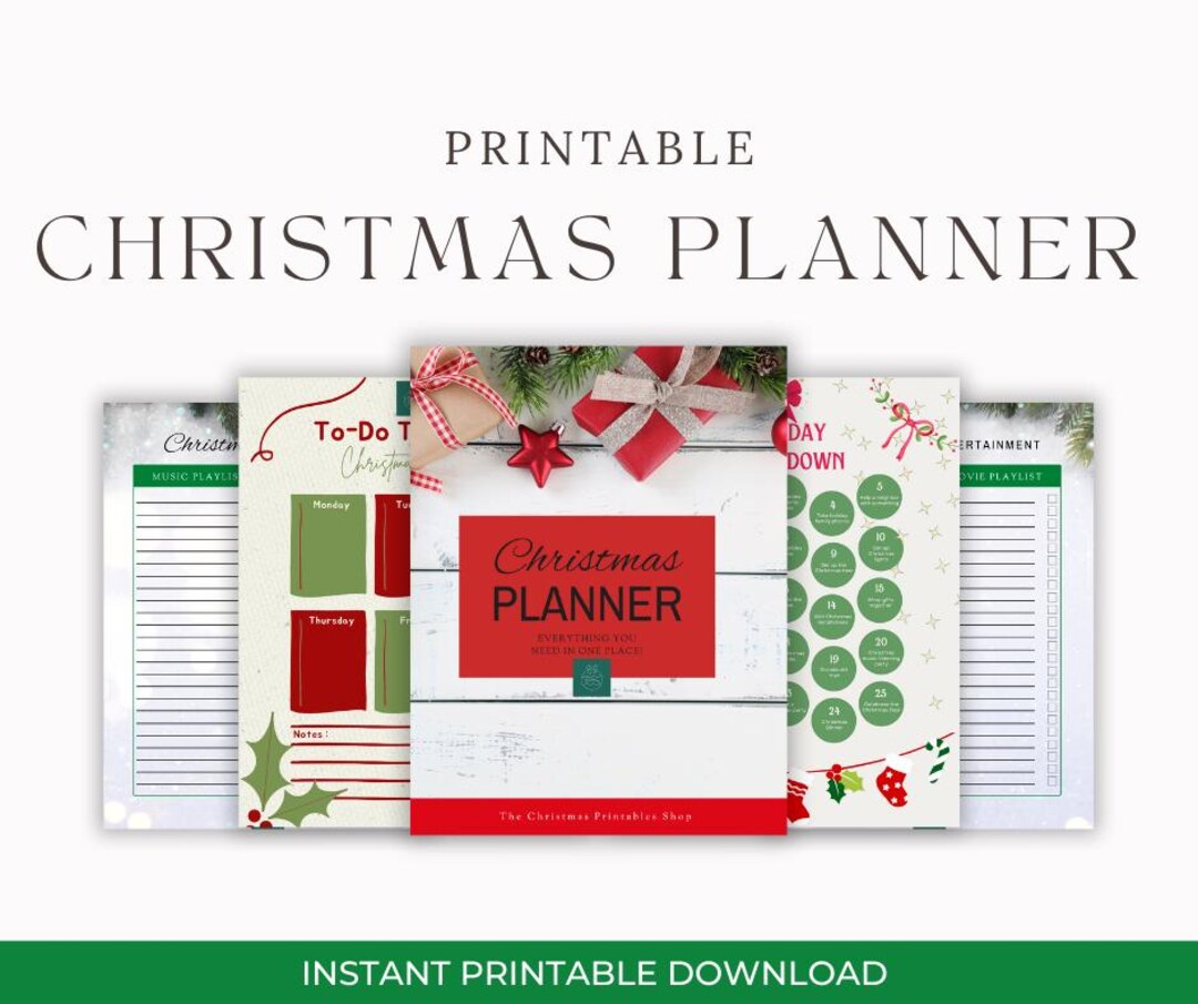 Mega Christmas Planner Bundle Digital Edition - Etsy