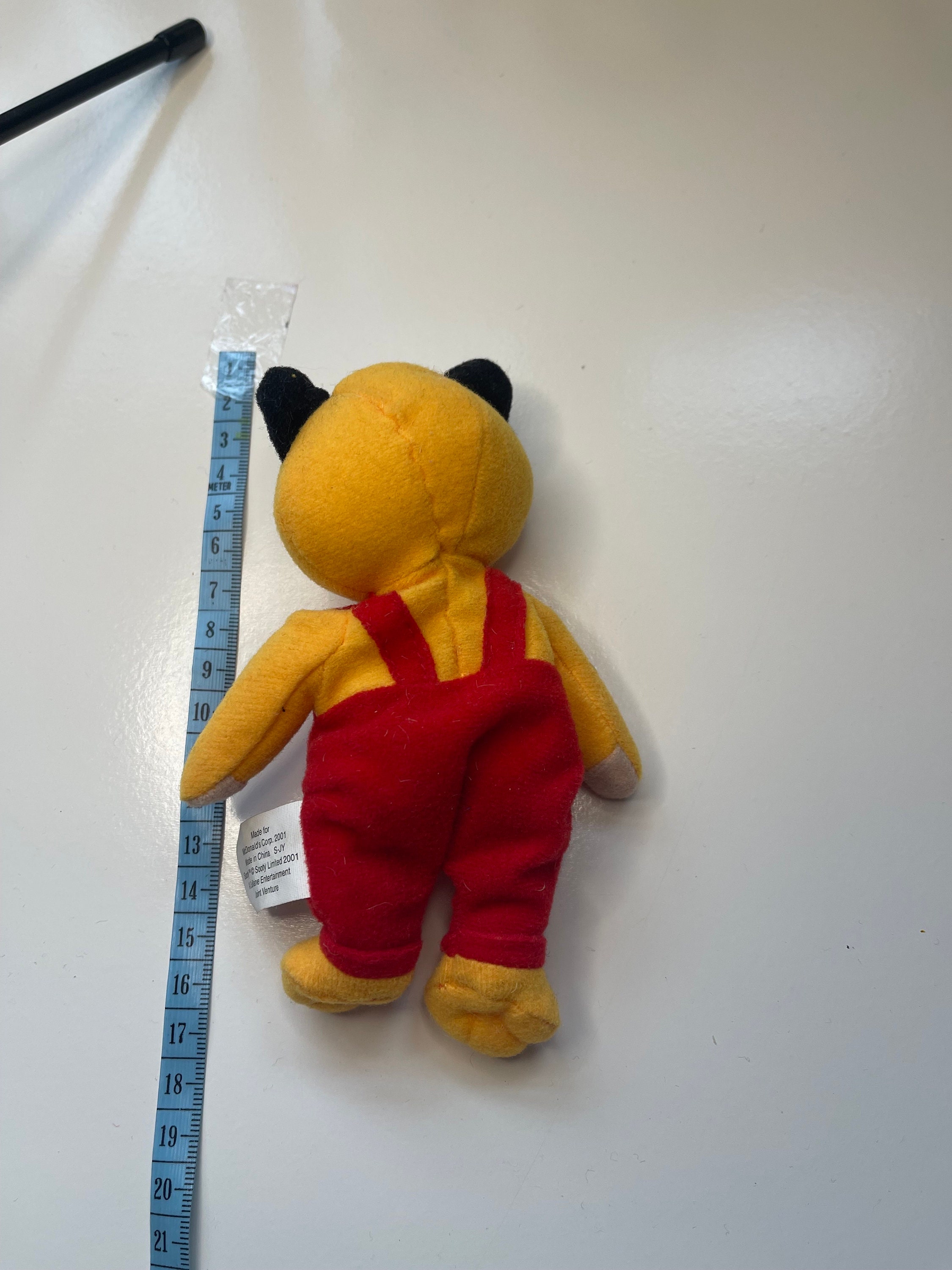 Official Sooty the Bear Mcdonalds Happy Meal Plush 6 Soft Toy Beanie ...