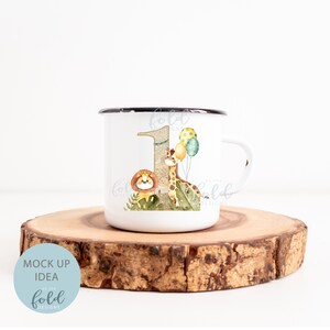 Safari 1st Birthday Number One Png With Animal Leaf and Glitter Number ...