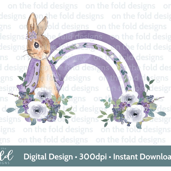 Purple Bunny Rabbit - Etsy