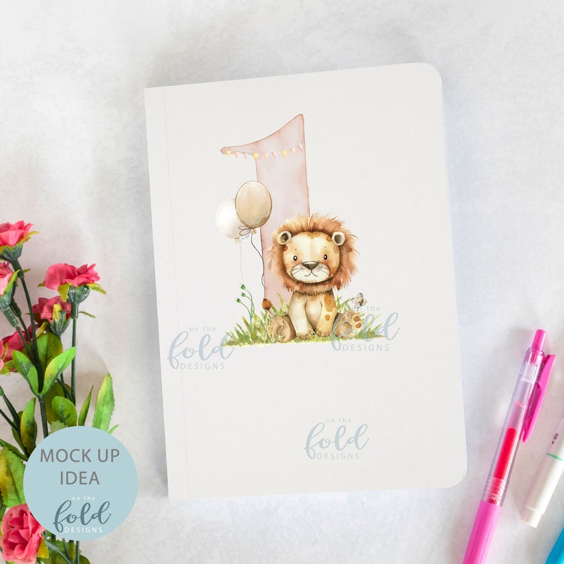 Lion Number 1st Birthday Clipart, Graphic, Baby Cub, Cute Safari, New ...