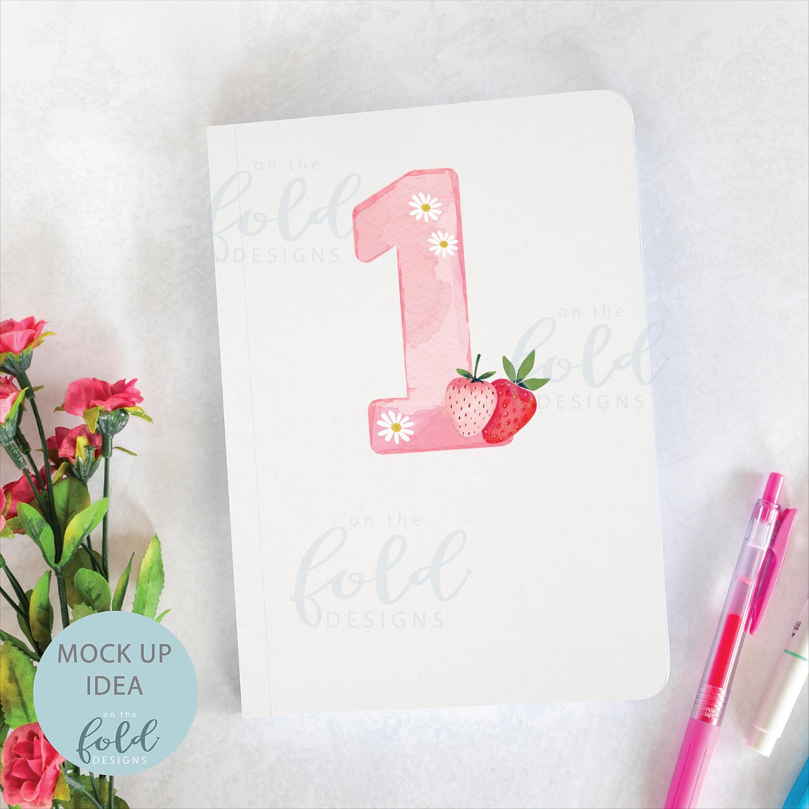 Strawberry 1st Birthday Clipart PNG Berry Number One Image Iron on ...