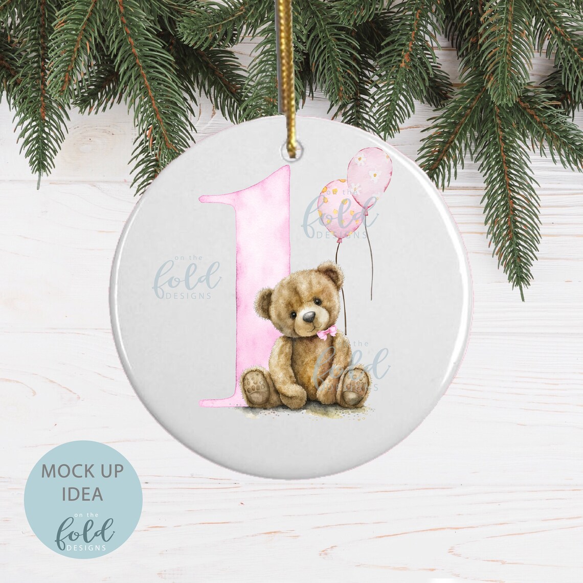 Teddy Bear, Number 1, Balloons, 1st Birthday, Clipart, Sublimation. PNG ...