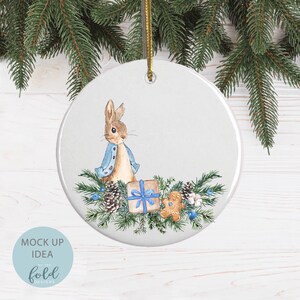 Peter Rabbit Christmas Clipart for Sublimation Printing PNG Instant ...