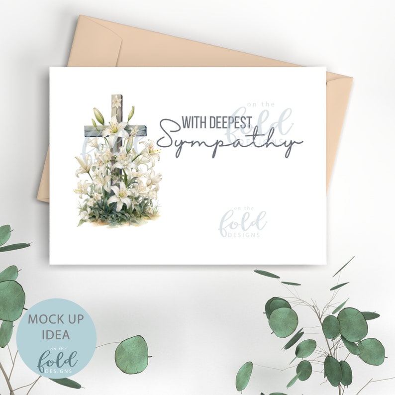 With Deepest Sympathy Clipart, Sincere Condolences, Png Clipart, on the ...