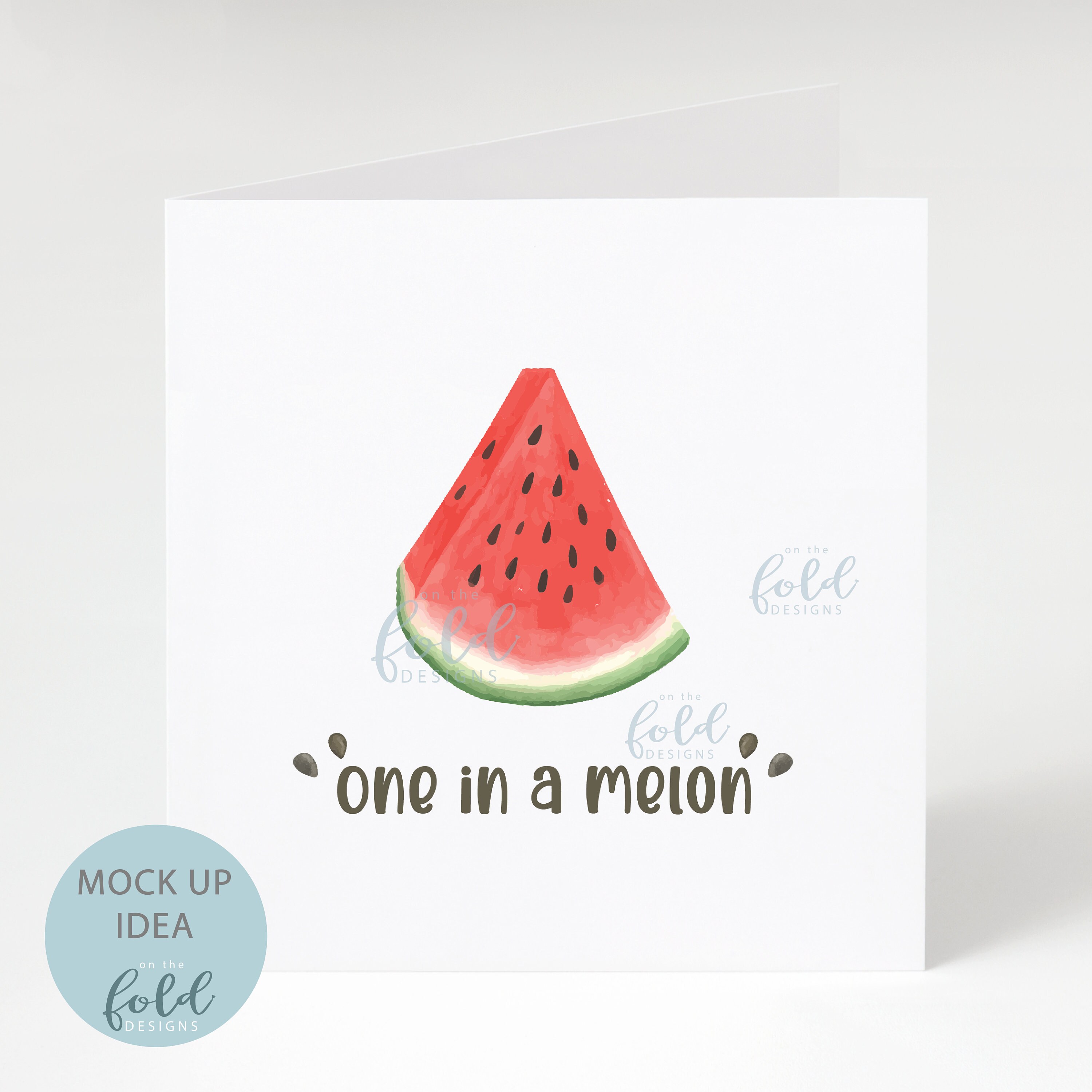 One in a Melon, Clipart, One in Million Fruit Image, Summer Loving ...