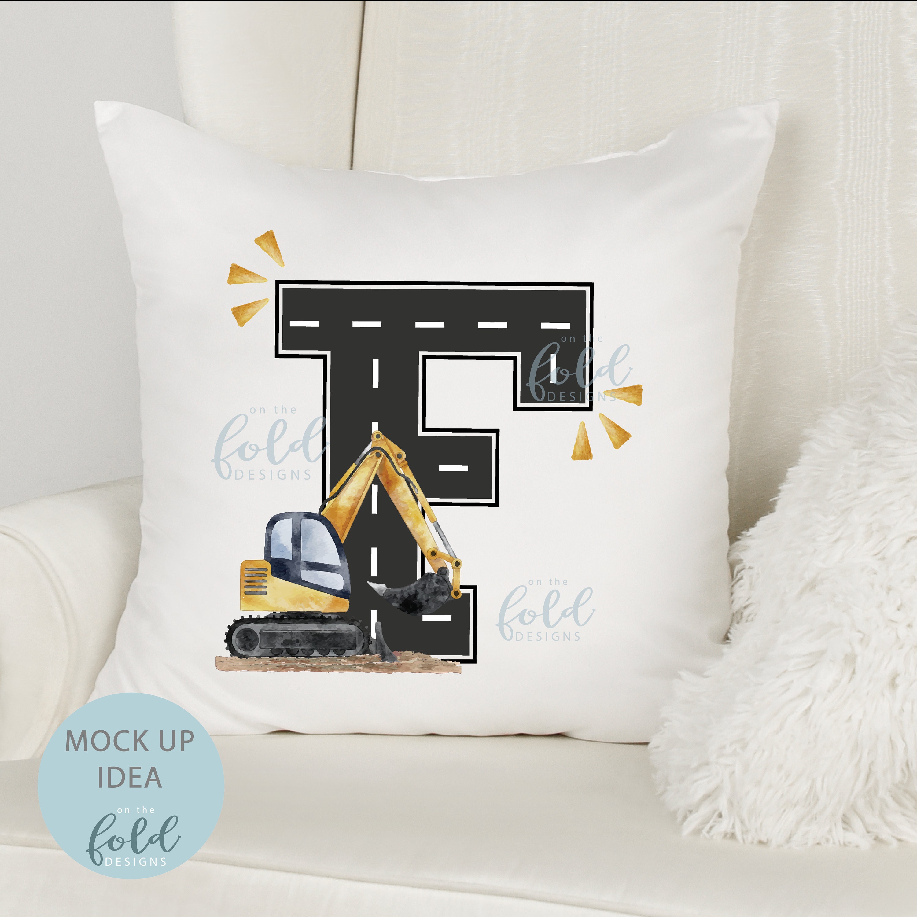 Construction Alphabet Letter F Clipart Digger Tractor Crane PNG Clipart ...